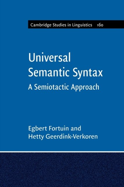 Universal Semantic Syntax: A Semiotactic Approach - Opracowanie zbiorowe | Książka w Empik