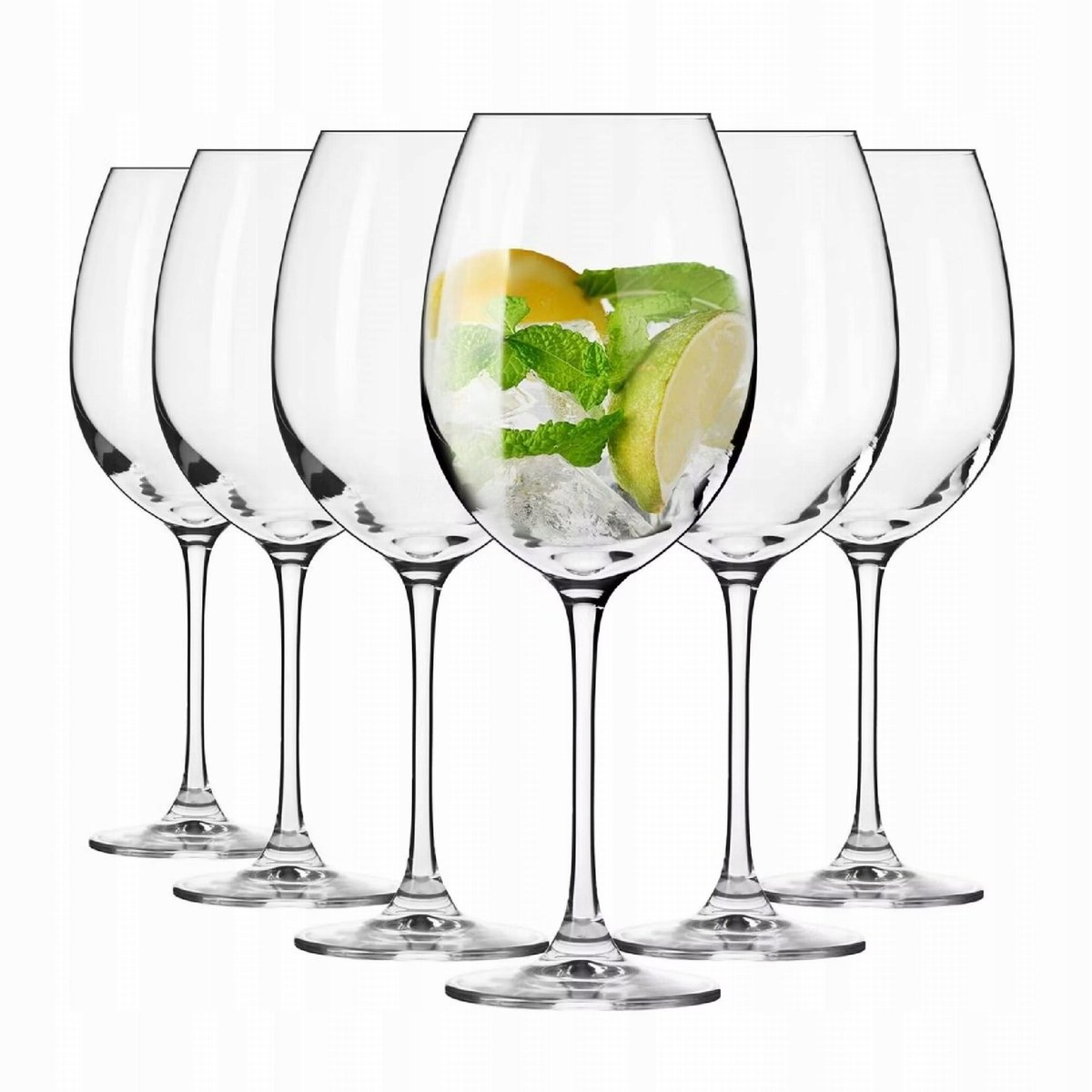 Uniwersalne kieliszki do wina 6 szt. 480 / 520 ml Professional Krosno - Krosno | Sklep EMPIK.COM