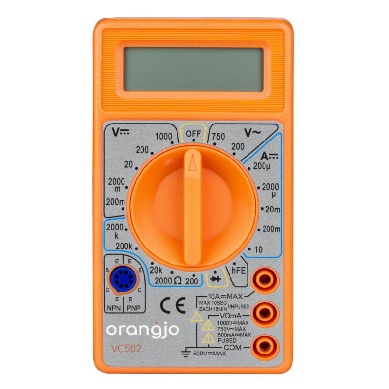 Uniwersalny miernik cyfrowy z buzzerem VC502 - BEGLI | Sklep EMPIK.COM