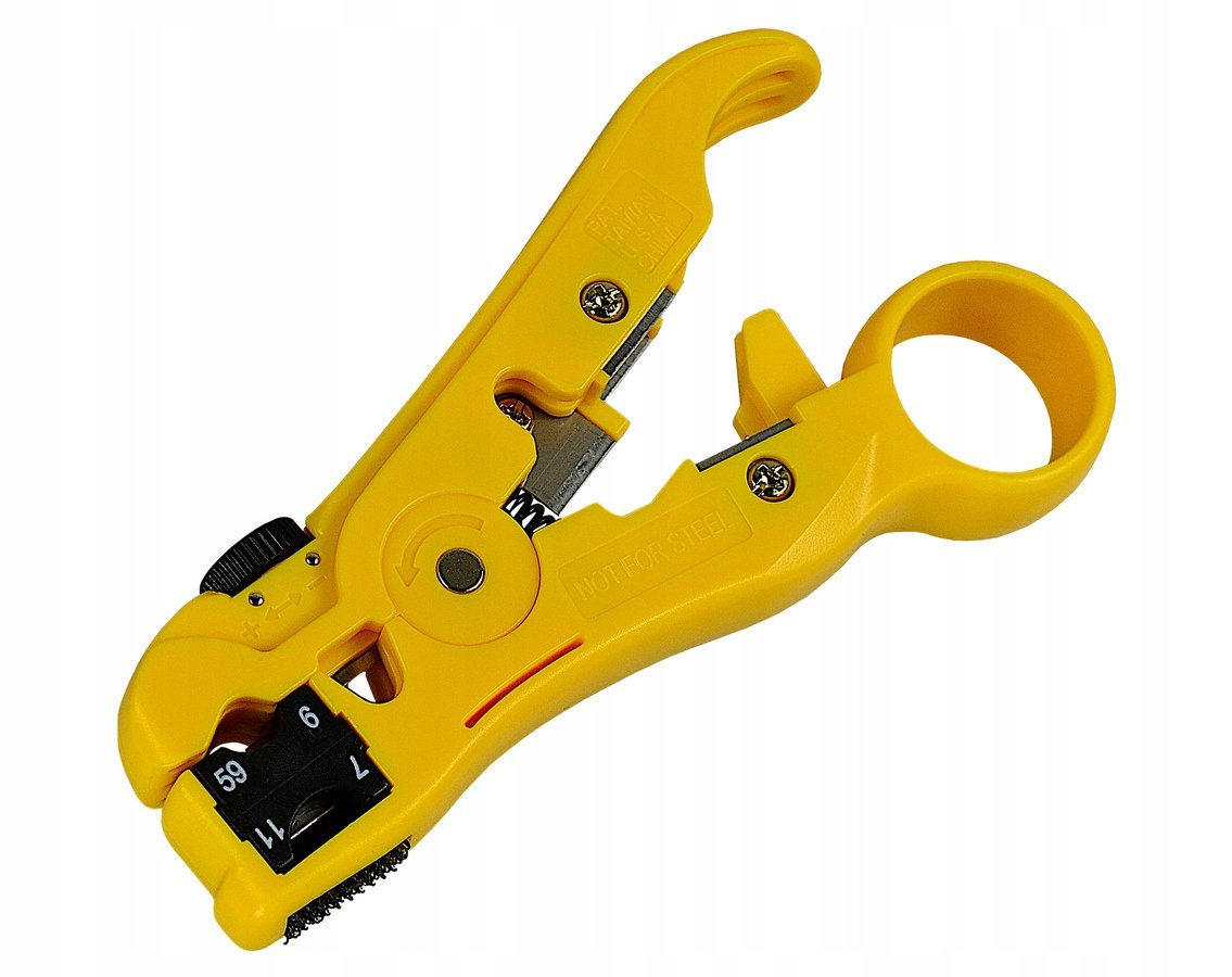 UNIWERSALNY ŚCIĄGACZ IZOLACJI DO KABLI RG59 RG6 RG7/RG11 HT-352 - Inna ...