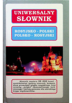 Uniwersalny Słownik Rosyjsko-Polski Polsko-Rosyjsk - | Książka w Empik