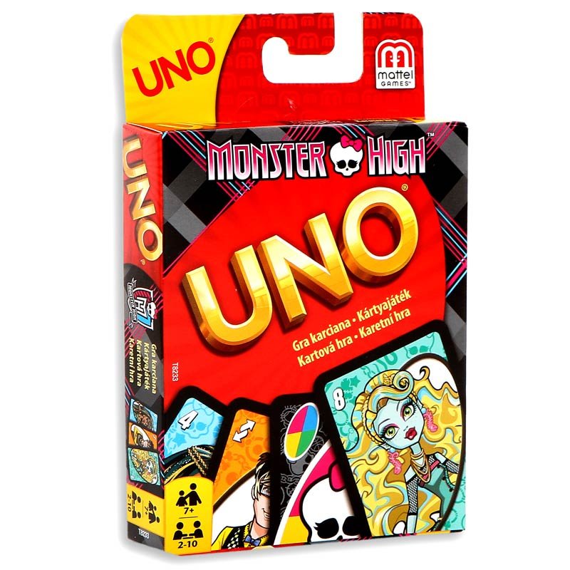 Uno Monster High, gra karciana, T823 - Uno | Sklep EMPIK.COM