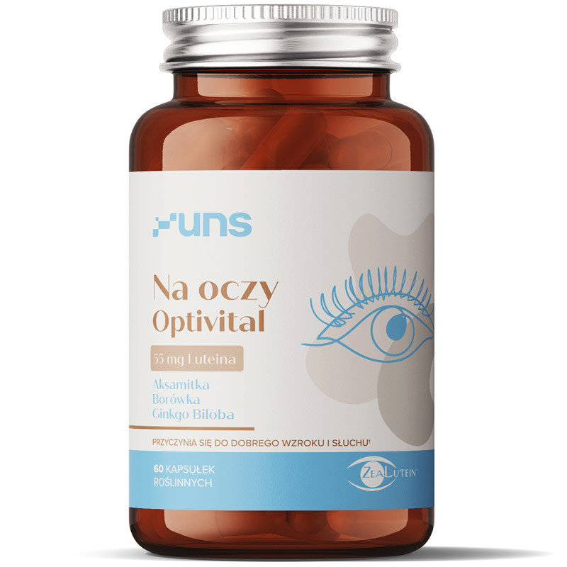 UNS, Na Oczy Optivital, Suplement diety, 60 vegcaps. | Sklep EMPIK.COM