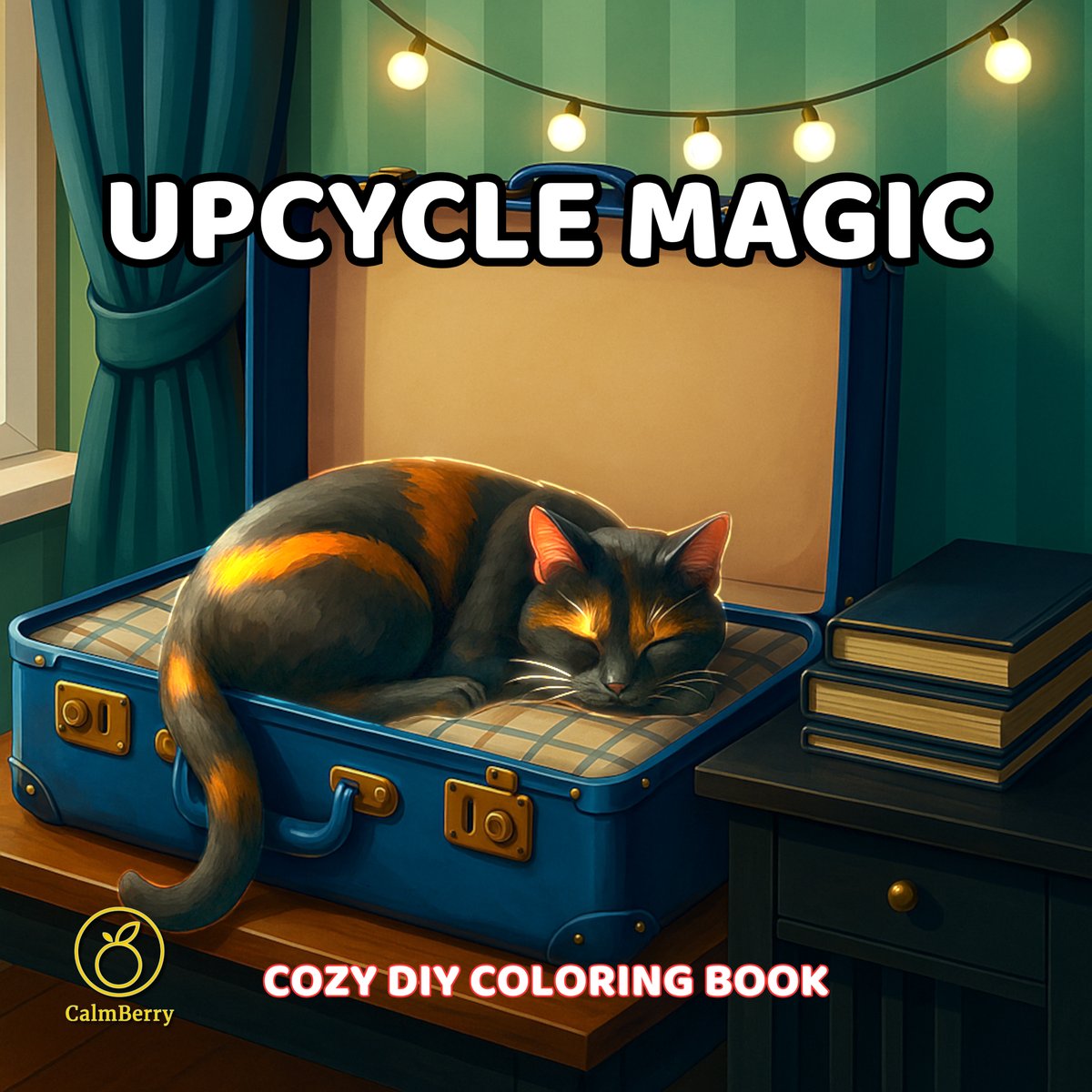 Upcycle Magic: Magia Renowacji – Kolorowanka dla Dorosłych i Nastolatków - CalmBerry | Książka w ...