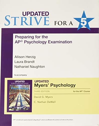 Updated Strive for a 5. Preparing for the AP (R) Psychology Exam ...