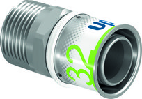 Uponor S-Press PLUS złączka z gwintem zewn. 32-R1"MT - Inna marka | Sklep EMPIK.COM