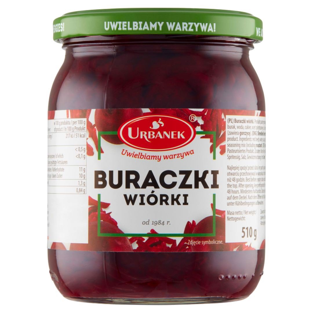 Urbanek Buraczki wiórki 510 g - Urbanek | Sklep EMPIK.COM