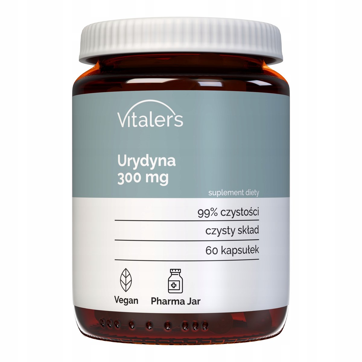 Urydyna Monofosforan Urydyny 300mg Pamięć Nerwy Stres Koncentracja ...