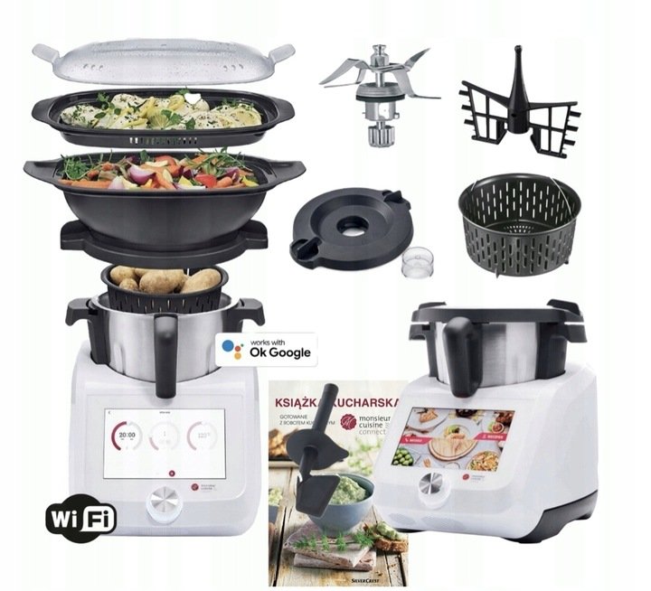 Urządzenie Monsieur Cuisine Smart Lidlomix Robot wielofunkcyjny Wifi ...