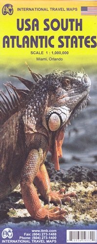 USA South Atlantic States mapa 1:1 000 000, ITMB - Opracowanie zbiorowe ...