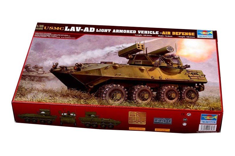 USMC LAV-AD Light Armored Vehicle - Air Defense - TRUMPETER | Sklep ...