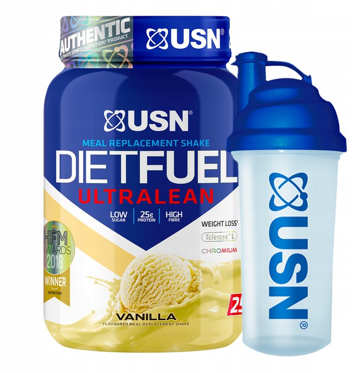 Usn Diet Fuel Ultralean 1000G Wanilia+Shaker - USN | Sport Sklep EMPIK.COM