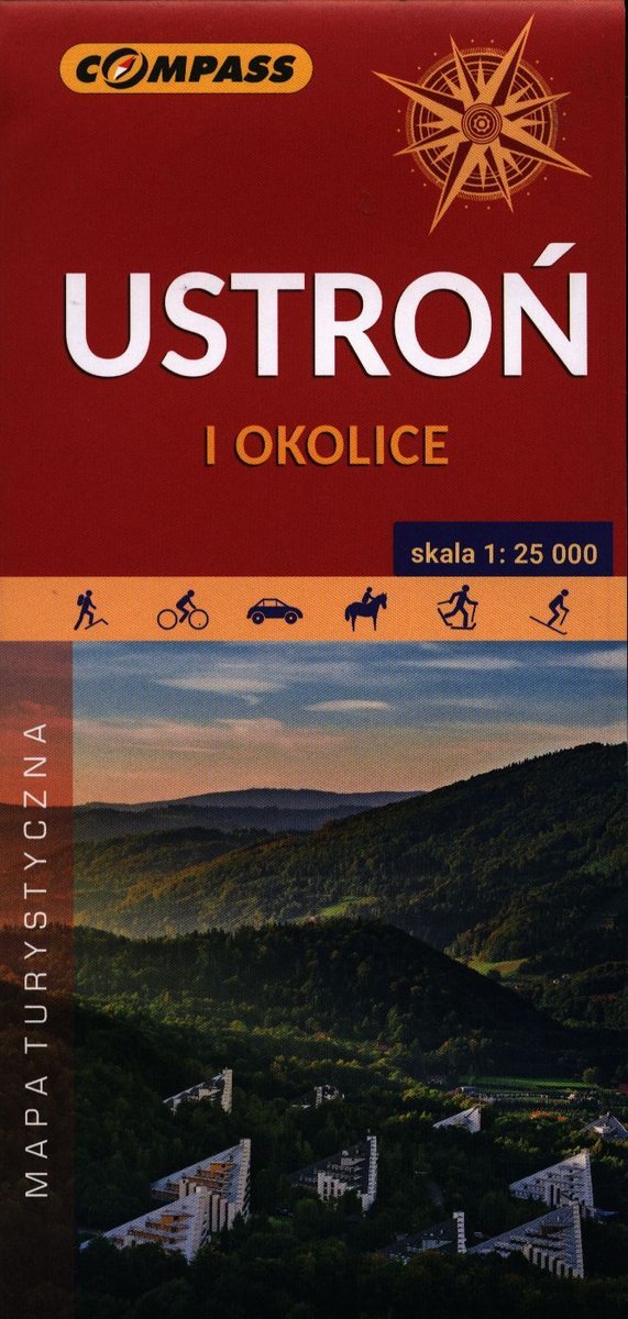 Ustroń i okolice. Mapa turystyczna 1:25 000 - Opracowanie zbiorowe ...
