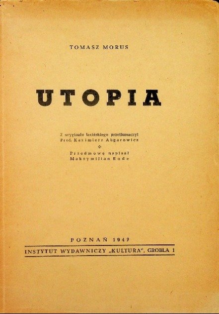 Utopia 1947 r. - Opracowanie zbiorowe | Książka w Empik