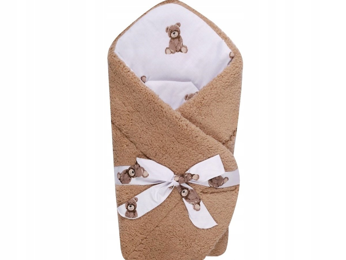 UVIE Becik Rożek Teddy Miś 75x80 cm brązowy - Inna marka | Sklep EMPIK.COM