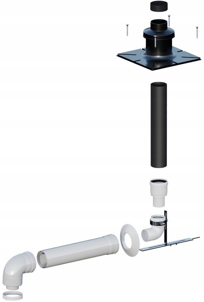 Vaillant Zestaw kominowy, przyłączeniowy do kotłów kondensacyjnych 60/100mm - Onnline | Sklep ...