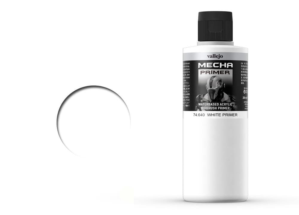 VALLEJO PRIMER - 74640 Surface Primer Mecha - White 200 ml - Vallejo | Sklep EMPIK.COM