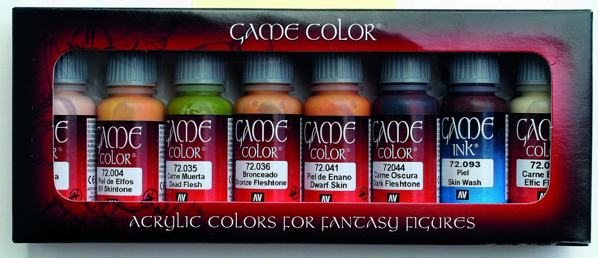 Vallejo Zestaw Game Color 72.295 Skin Tones - Vallejo | Sklep EMPIK.COM