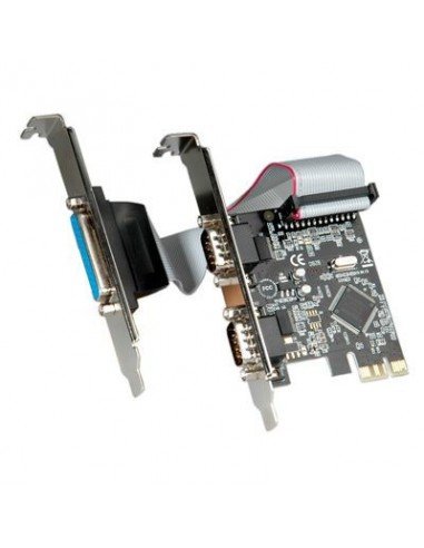 VALUE Ada. PCI-Express, 2 Ser. RS232 D-Sub 9, 1 Par. EPP/EPP - ROTRONIC ...