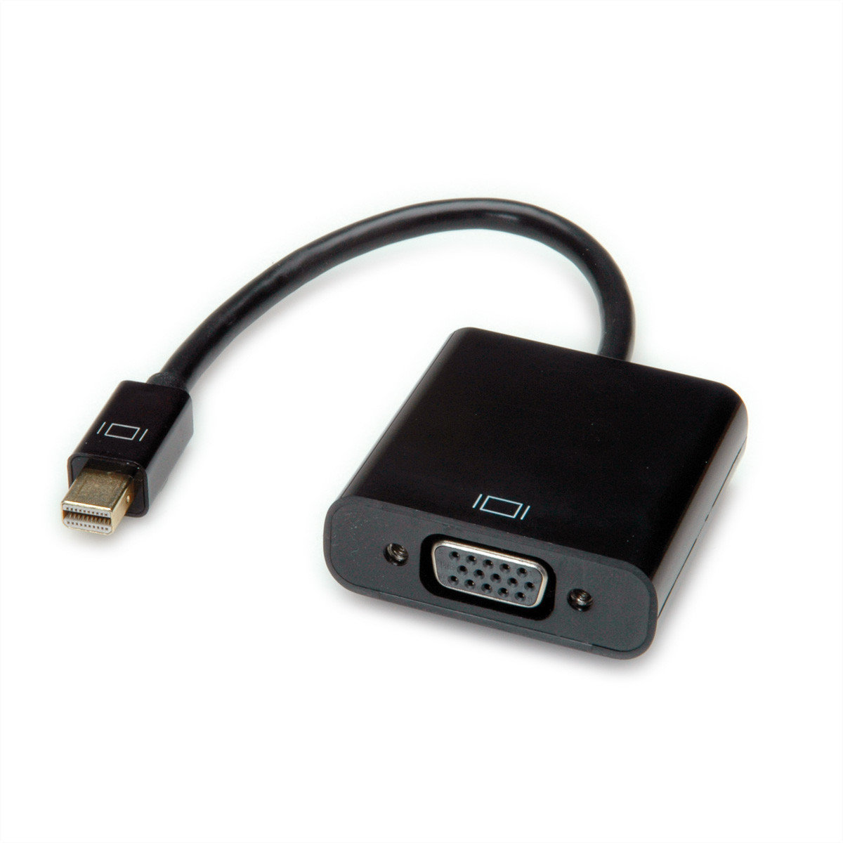VALUE Adapter Mini DisplayPort-VGA, męski Mini DP na żeński VGA - Inna ...