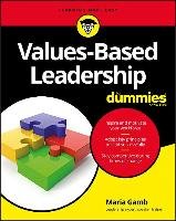 Values-Based Leadership for Dummies - Gamb Maria | Książka w Empik
