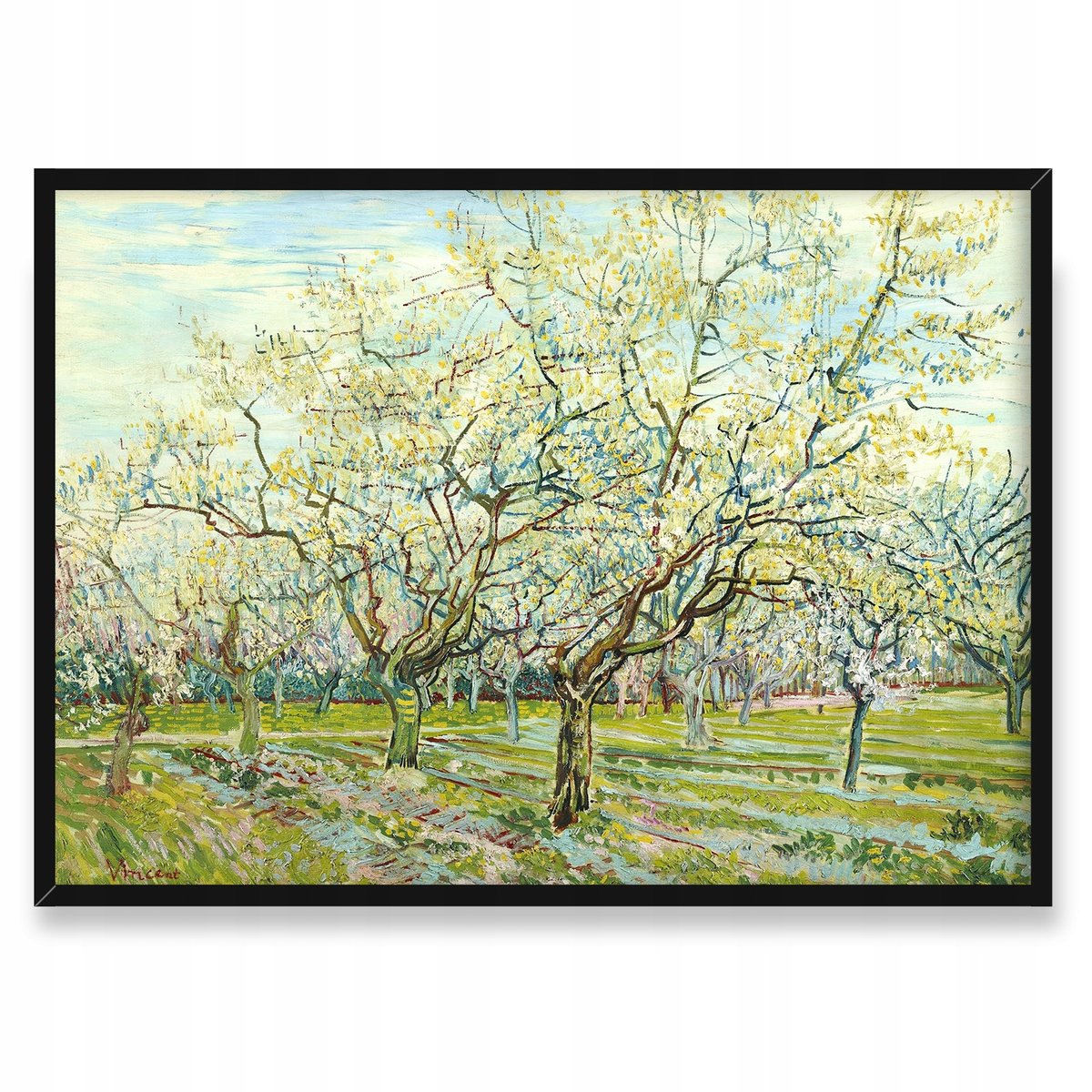 Van Gogh Biały sad OBRAZ 40x50 - Inna marka | Sklep EMPIK.COM
