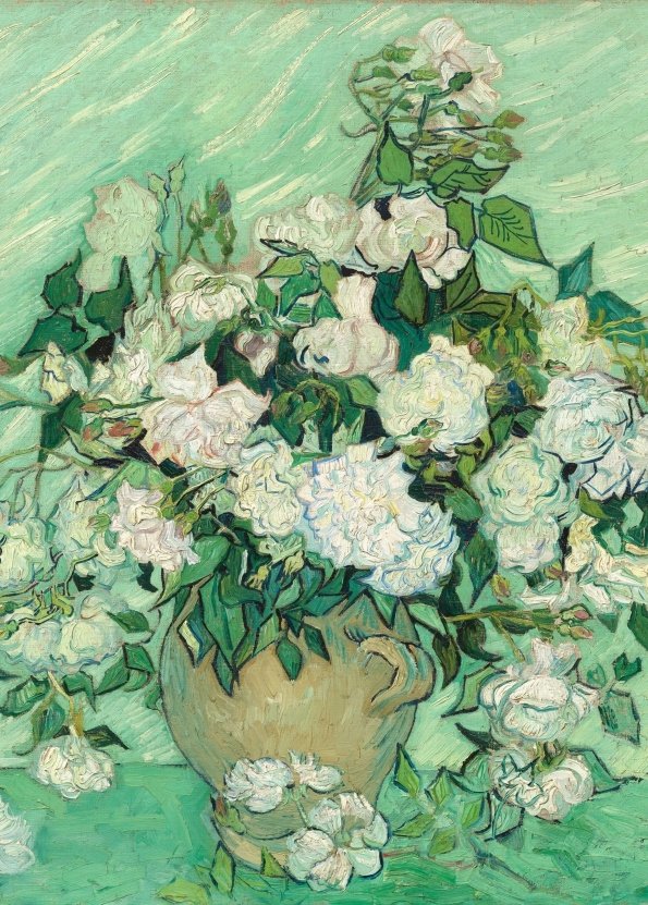 VAN GOGH RÓŻE OBRAZ PLAKAT 21x30 cm #453 - KMB PRESS | Sklep EMPIK.COM