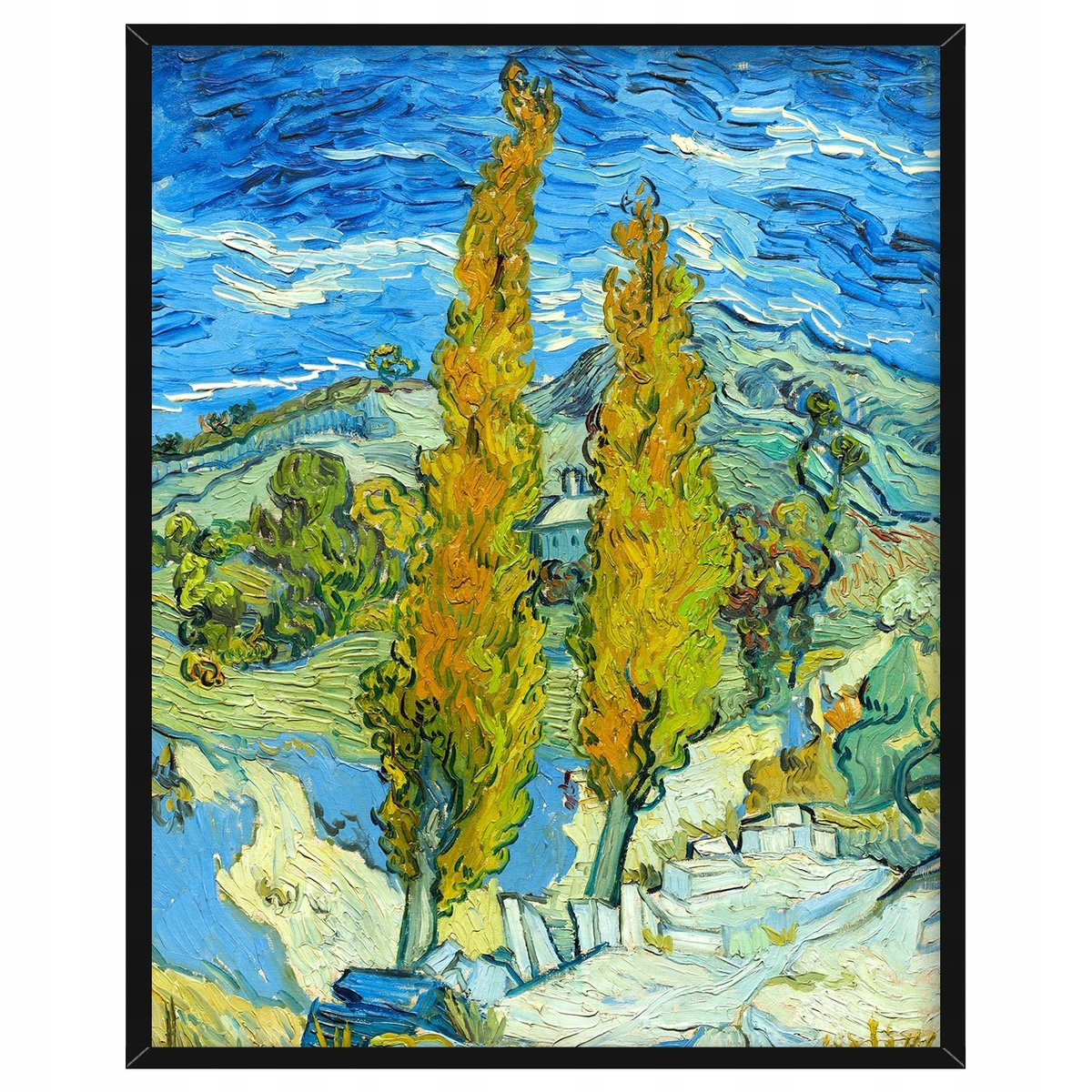 Van Gogh Topole Saint Remy 40x50 - Inna marka | Sklep EMPIK.COM