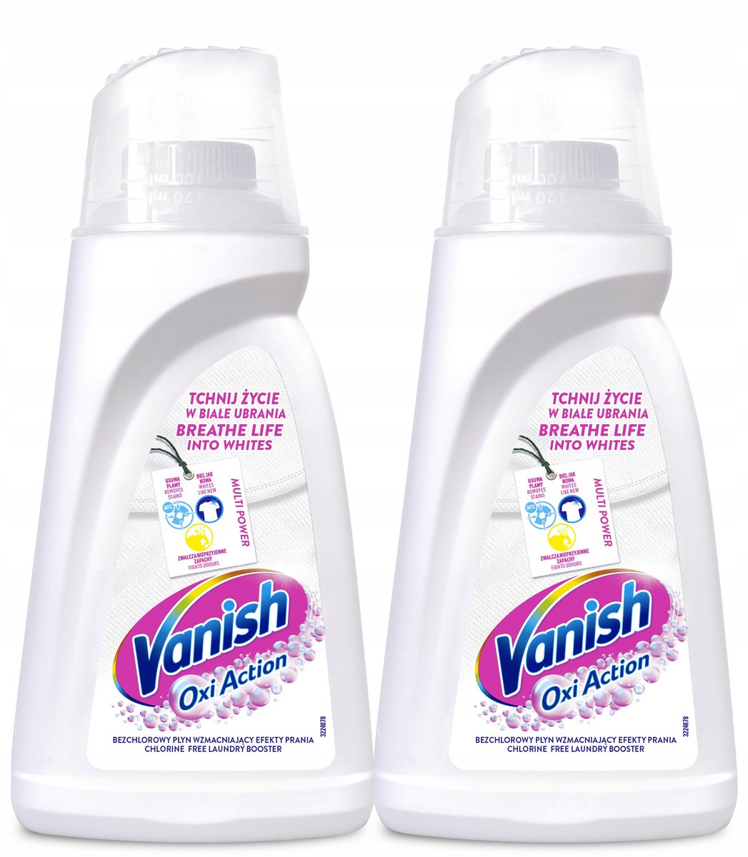 Vanish Multi Action Odplamiacz White 2 X 1L - Reckitt Benckiser | Sklep ...