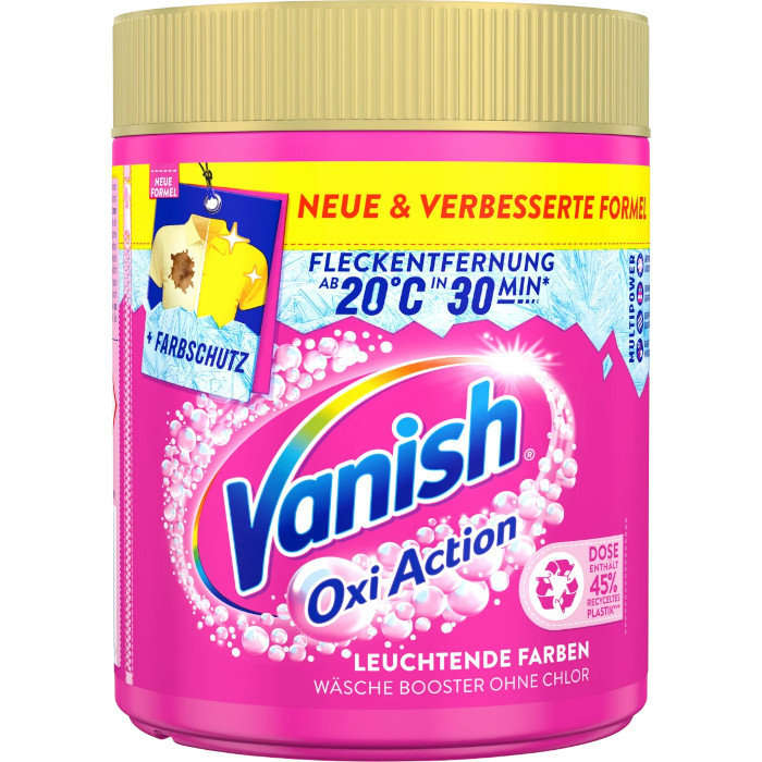 Vanish Oxi Action Color 550g (odplamiacz do kolorowych tkanin) - Inny ...
