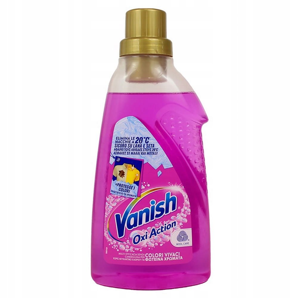 Vanish Oxi Action Multi Power Gel Odplamiacz w Żelu 750 ml - Vanish ...