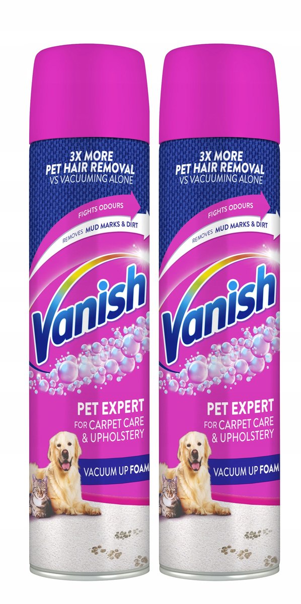 Vanish Pet Expert Pianka Do Czyszczenia 2 X 600Ml - Reckitt Benckiser | Sklep EMPIK.COM
