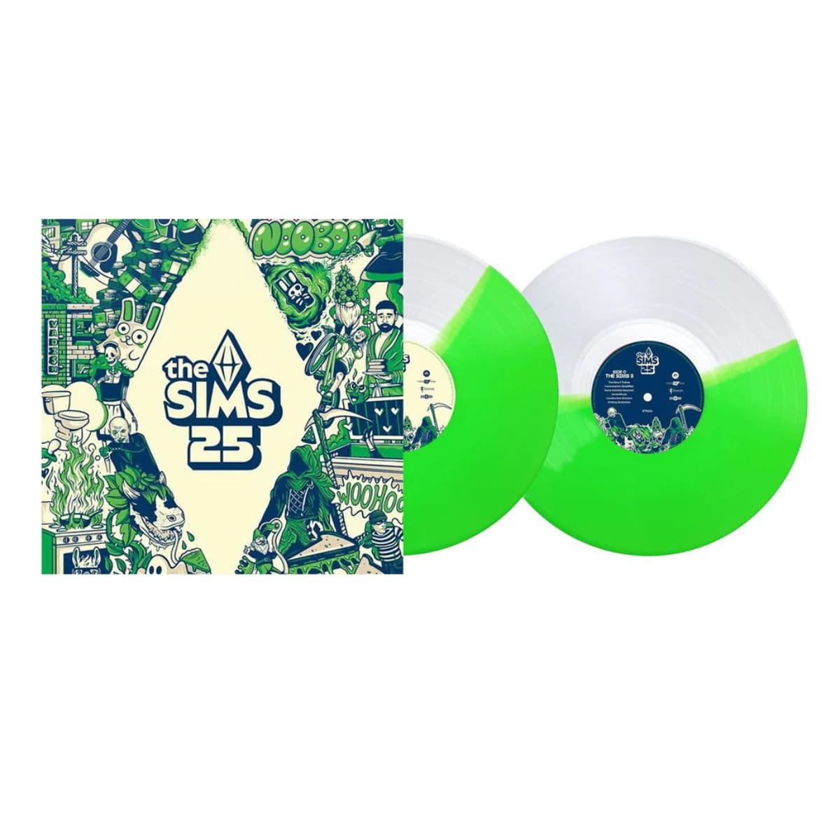 VARIOUS ARTISTS - SIMS 25TH OST (LIMITED) (2LP/HALF CLEAR & HALF NEON ...