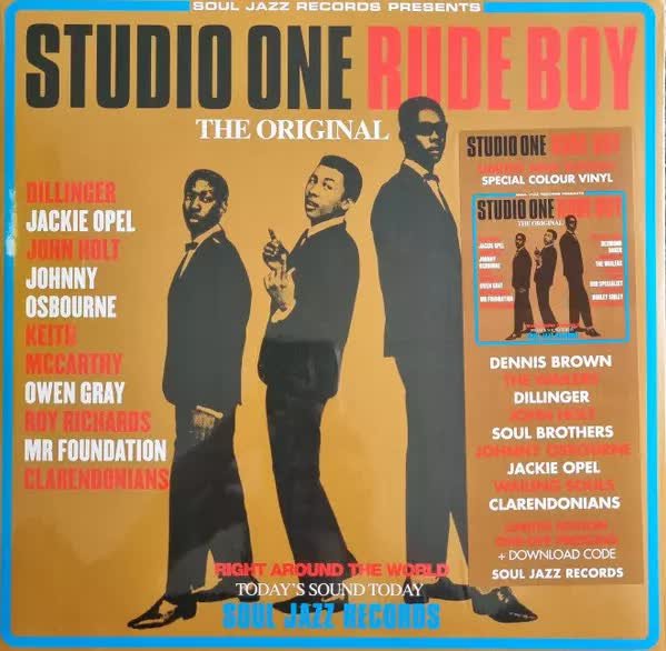 Various: Studio One Rude Boy Cyan Coloured Vinyl Limited Edition, CLR ...