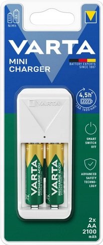 VARTA ładowarka Mini Charger + 2xAA 2100mAh - Varta | Sklep EMPIK.COM