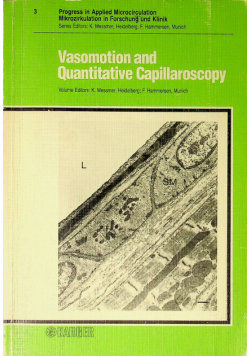 Vasomotion and Quantitative Capillaroscopy - Karger | Książka w Empik