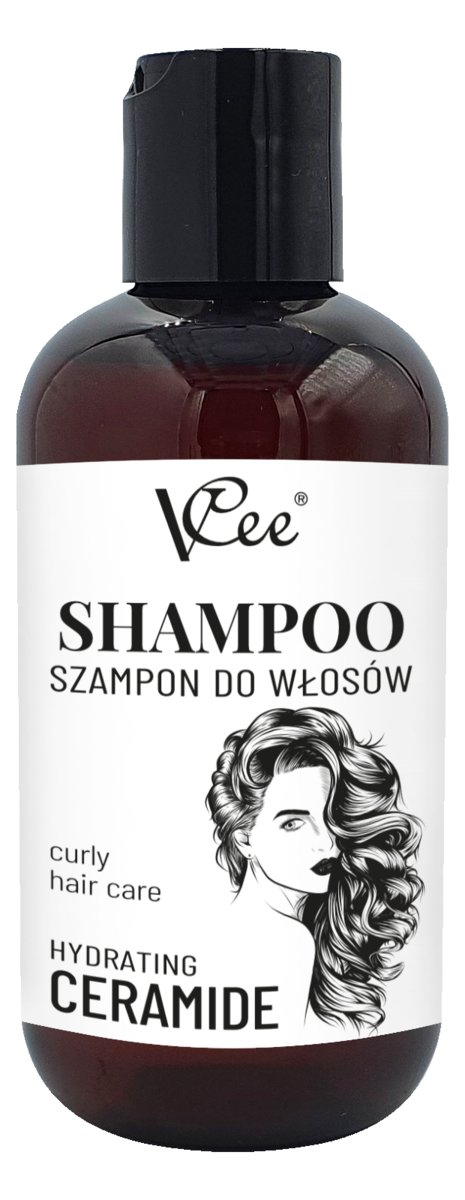 VCee, Nawilżający szampon z ceramidami do włosów kręconych 200 ml ...