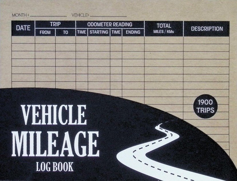 Vehicle Mileage Log Book - Opracowanie zbiorowe | Książka w Empik