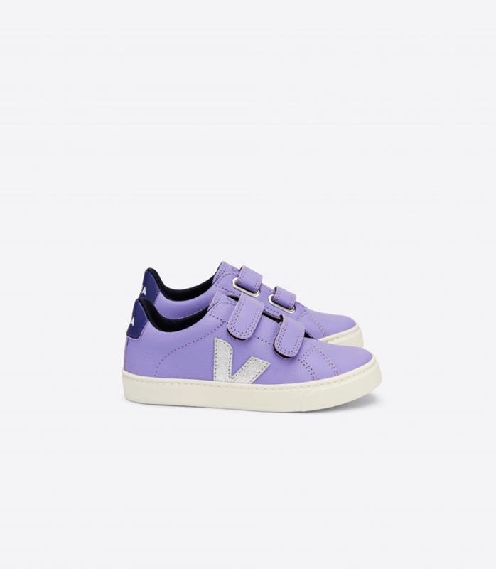 Veja - Sneakersy Esplar chromefree - Lavande Silver Purple 33 - Veja ...