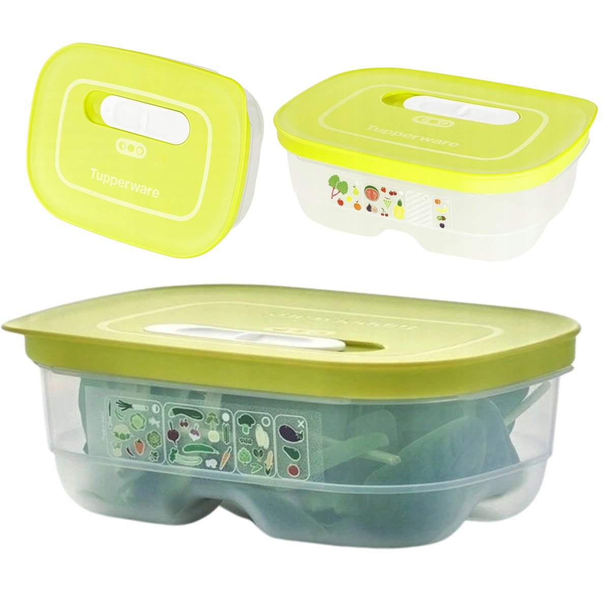 Ventsmart Tupperware pojemnik do lodówki plastikowy POJEMNIK NA ŻYWNOŚĆ ...
