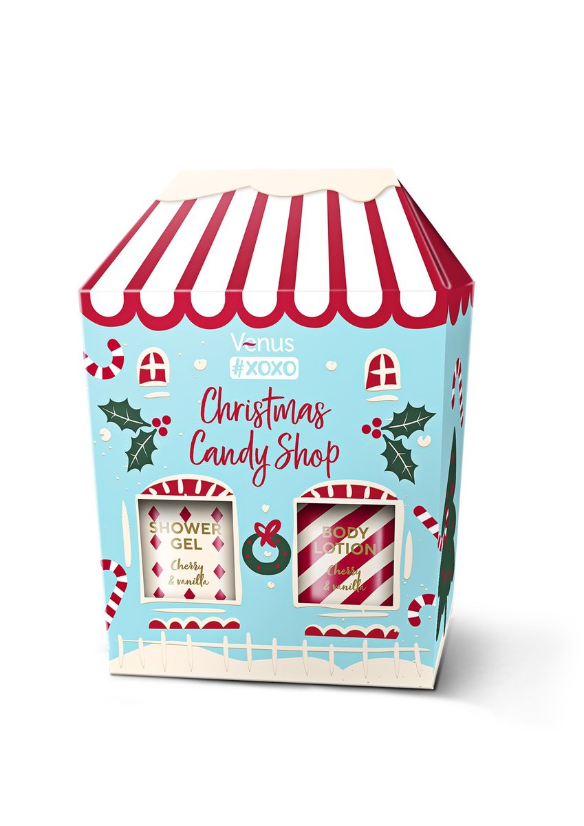 VENUS XOXO ZESTAW PREZENTOWY CHRISTMAS CANDY SHOP - ŻEL POD PRYSZNIC 50 ...