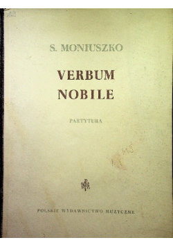 Verbum nobile - PWM Polskie Wydawnictwo Muzyczne | Książka w Empik