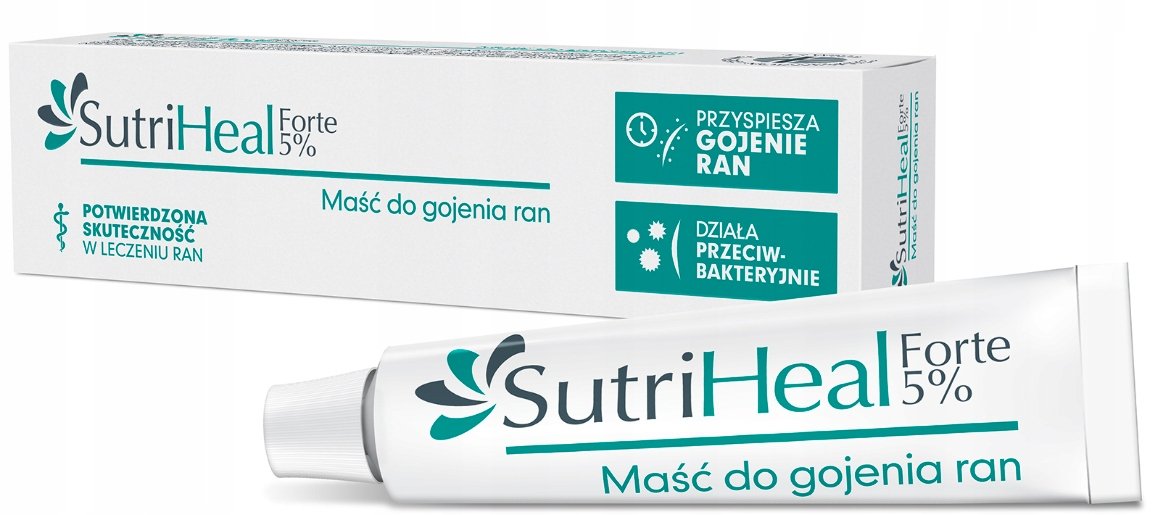 Verco Sutriheal Forte 5% Maść Na Rany 30 G - Verco | Sklep EMPIK.COM