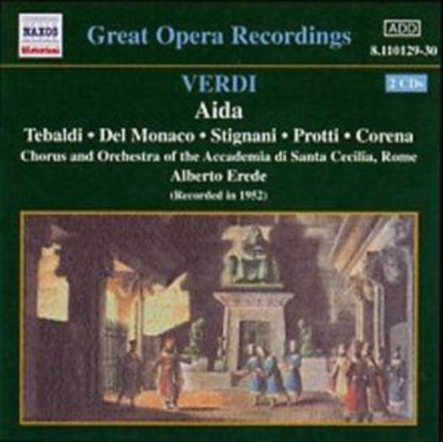 VERDI AIDA TABALDI 2CD - Tebaldi Renata | Muzyka Sklep EMPIK.COM