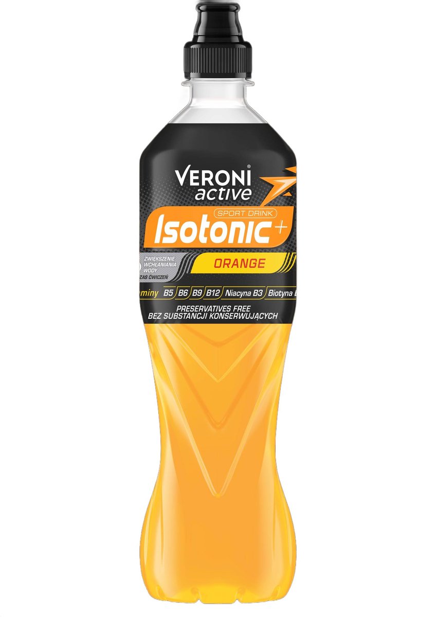 Veroni active Isotonic o smaku pomarańczowym 700 ml - Inna marka ...