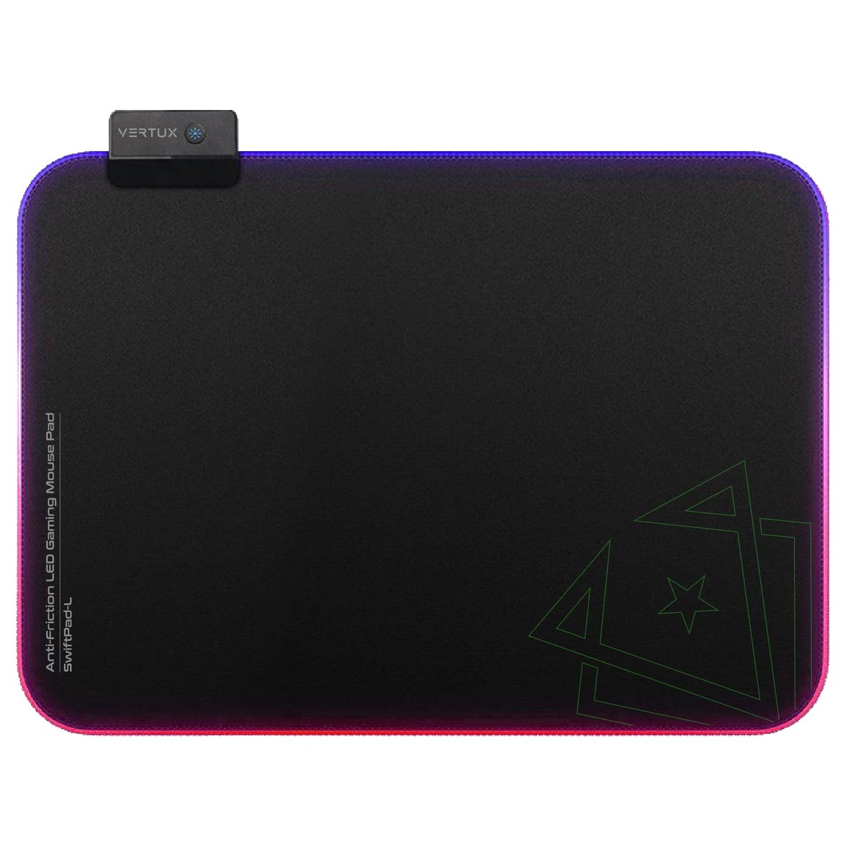 Vertux Mata Komputerowa Podkładka SWIFTPAD-L RGB LED Gaming Mouse Pad ...