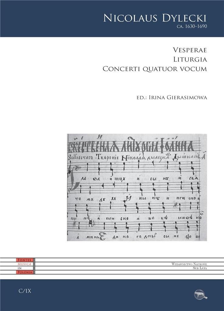 Vesperae. Liturgia. Concerti quatuor vocum - Sub Lupa | Książka w Empik