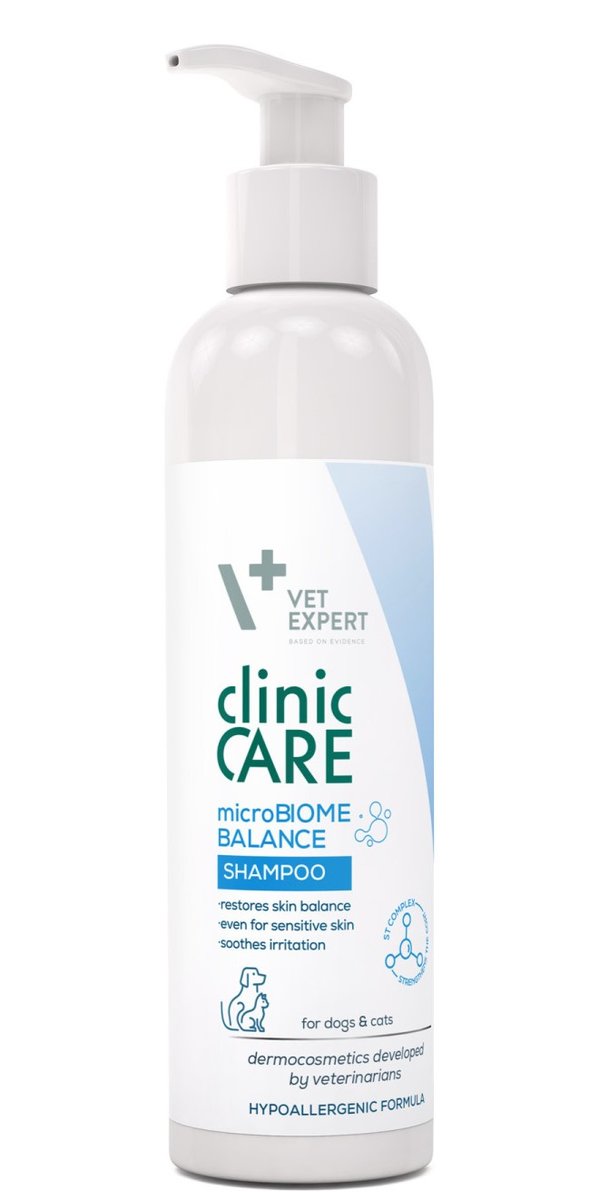 Vet Expert Clinic Care Microbiome Balance Szampon 250ml - VETEXPERT ...