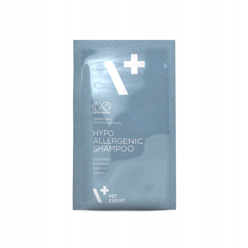 Vet Expert HYPOALLERGENIC SHAMPOO SACHET 15 ML 20szt - VETEXPERT ...