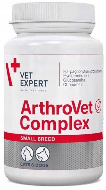 VETEXPERT Arthrovet HA Complex Small Breed & Cats 60 Kapsułek - Vet ...